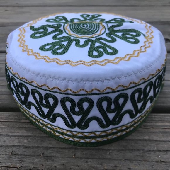 Handmade | Accessories | Prayer Hat Muslim Religious Cap Hat Toppi ...
